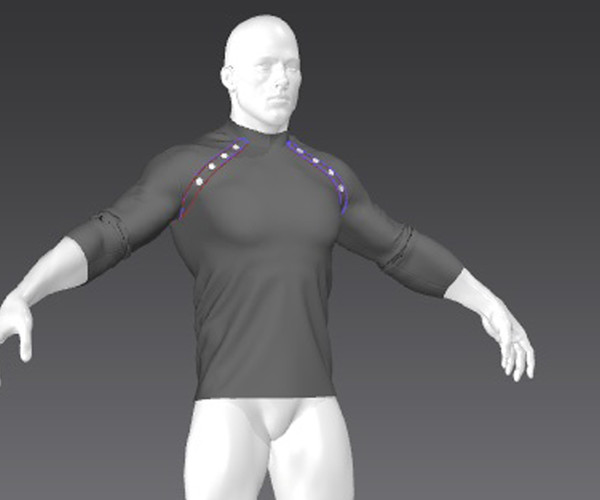 ArtStation - Clothes for Marvelous Designer: Shirt02 | Game Assets