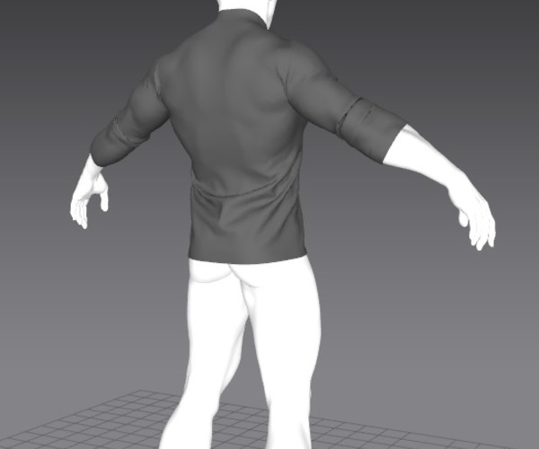 ArtStation - Clothes for Marvelous Designer: Shirt02 | Game Assets