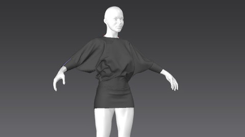 ArtStation - Clothes for Marvelous Designer: Cape02 | Game Assets