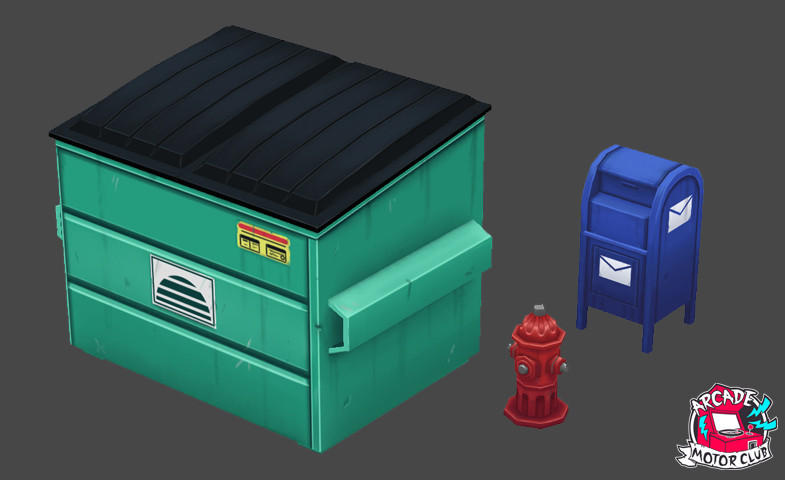 ArtStation - Street Prop Pack | Game Assets