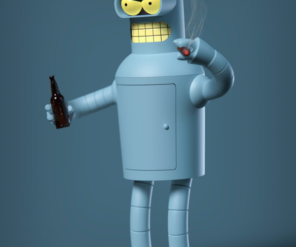 ArtStation - Bender the offender | Game Assets