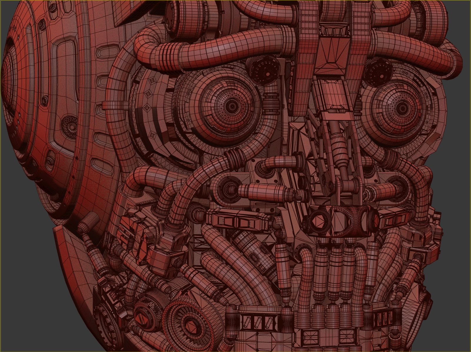 ArtStation - Futuristic Robot Man RIGGED (3ds MAX 2016 and OBJ) | Resources