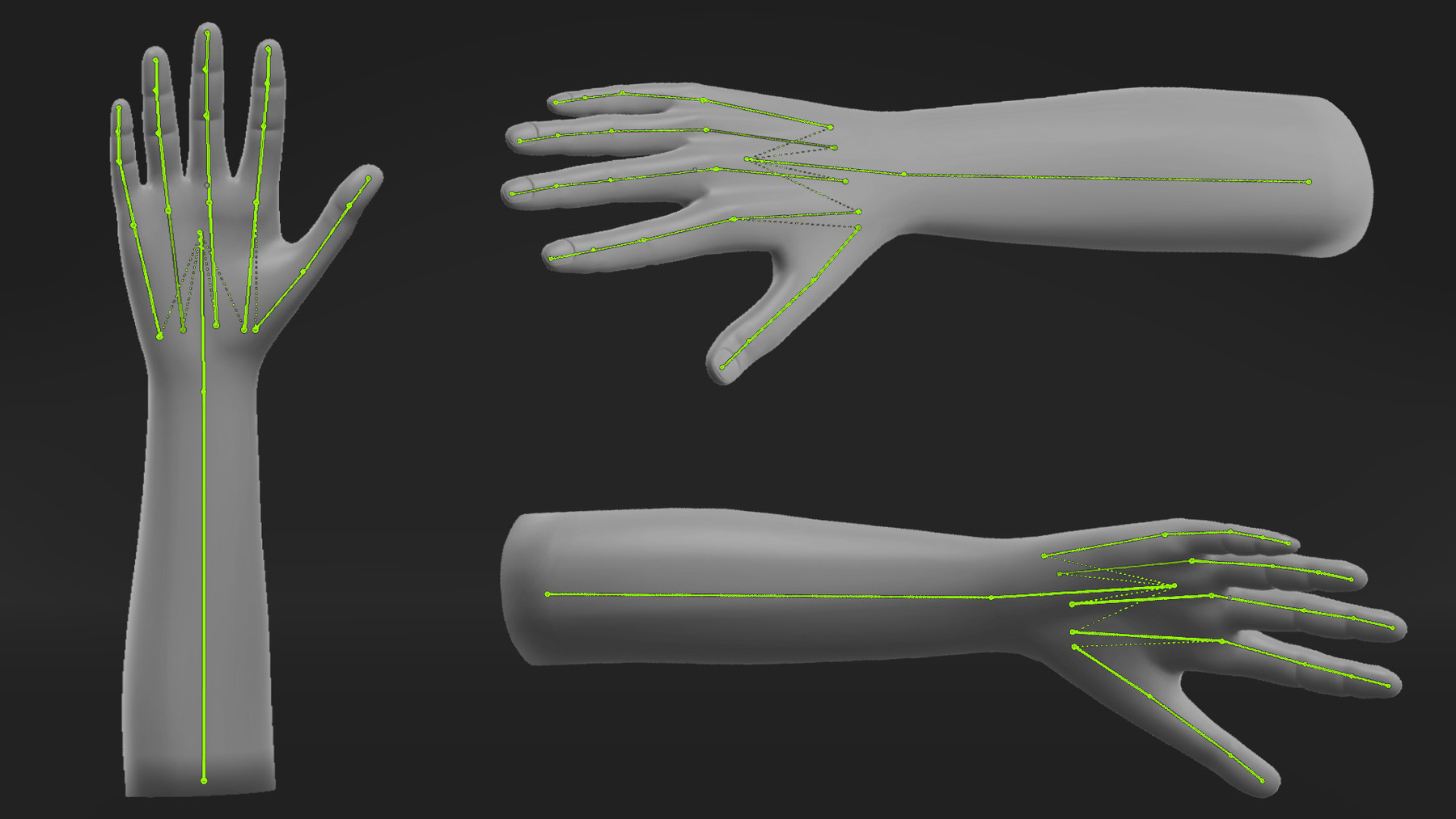 ArtStation - Realistic Hand-Rigged | Resources