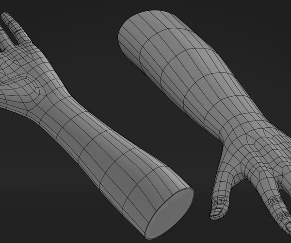 ArtStation - Realistic Hand-Rigged | Resources