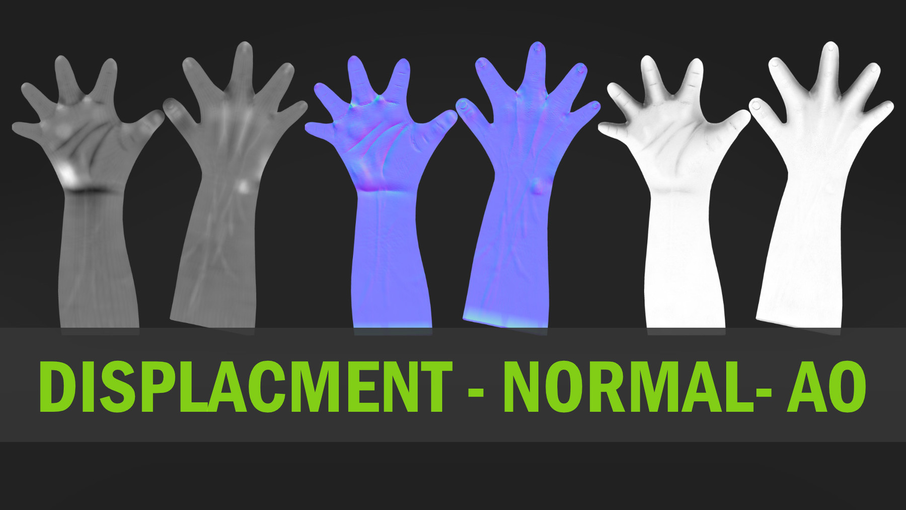 ArtStation - Realistic Hand-Rigged | Resources