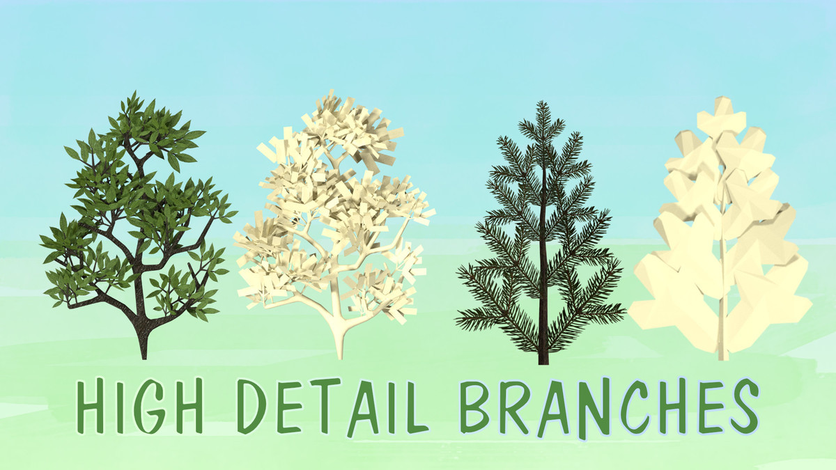 ArtStation - Realistic Tree Pack | Game Assets