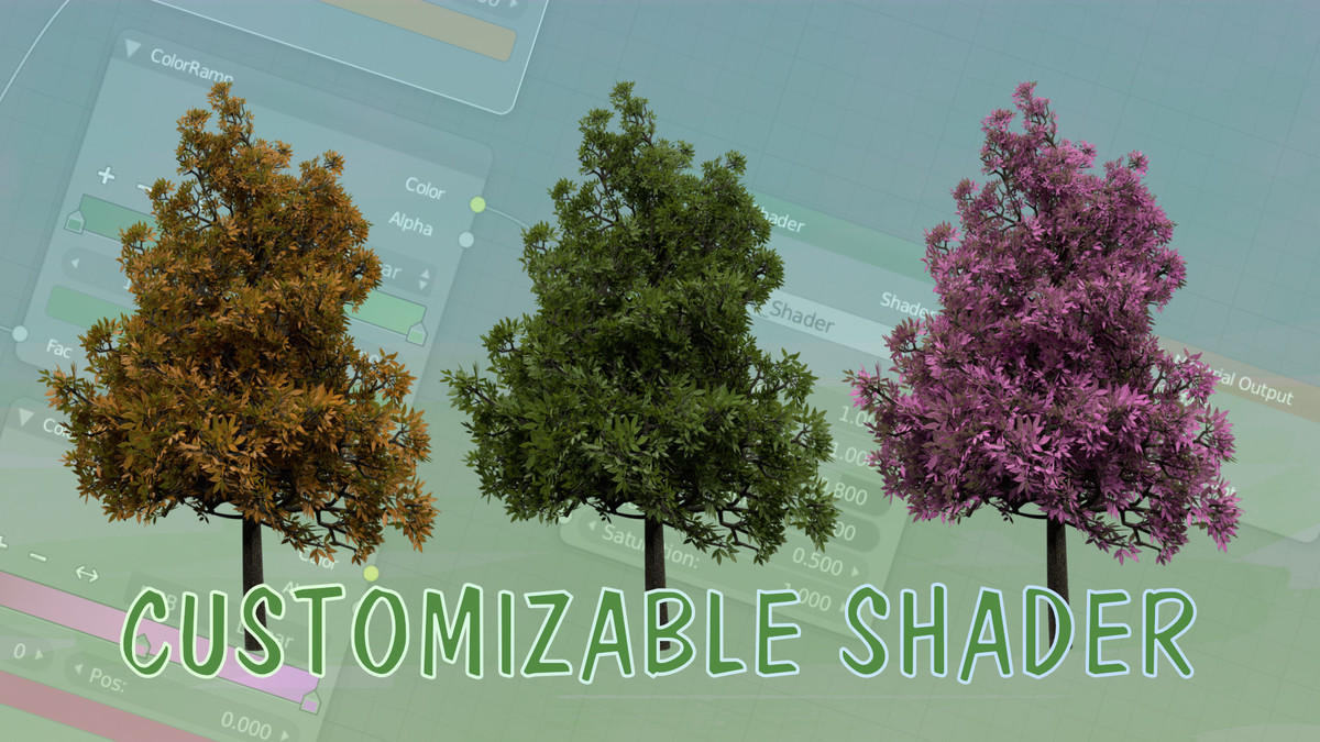 ArtStation - Realistic Tree Pack | Game Assets