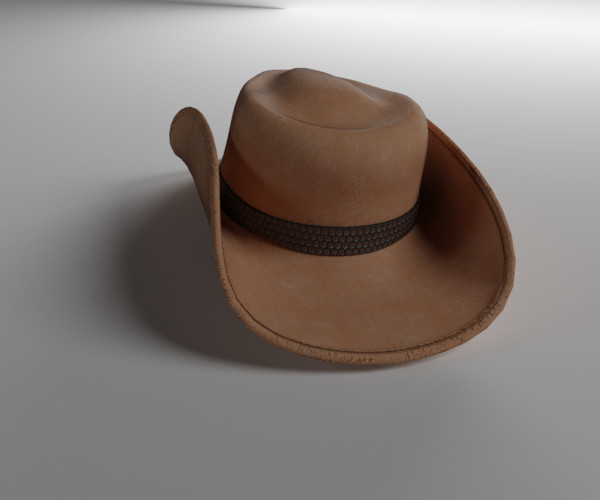 ArtStation - Cowboy Hat | Game Assets