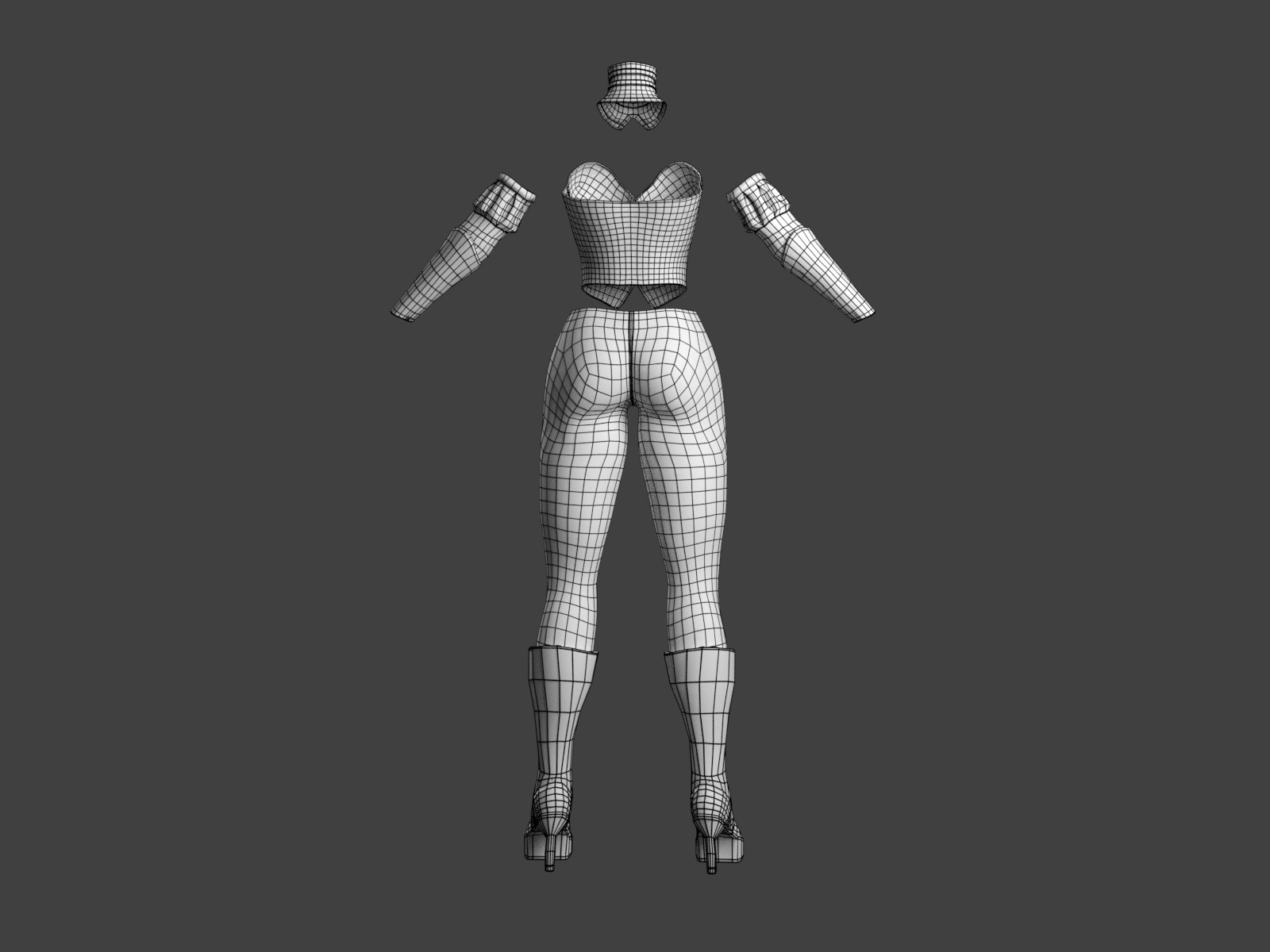 ArtStation - Female Outfit | Game Assets