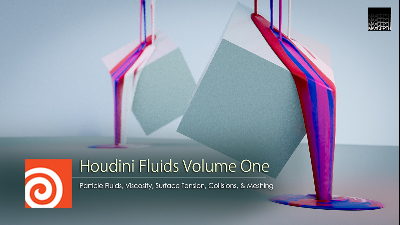 ArtStation - Houdini Particle Fluids Volume 1 | Tutorials