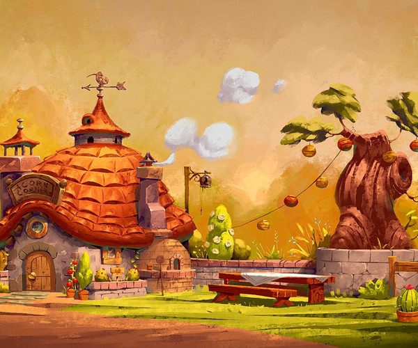 ArtStation - The Acorn Corner - FULL ARTWORK + TIMELAPSE (HD JPG ...