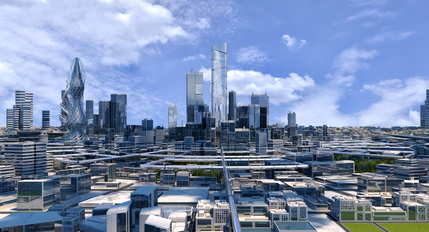 ArtStation - Future City HD 2019 | Resources