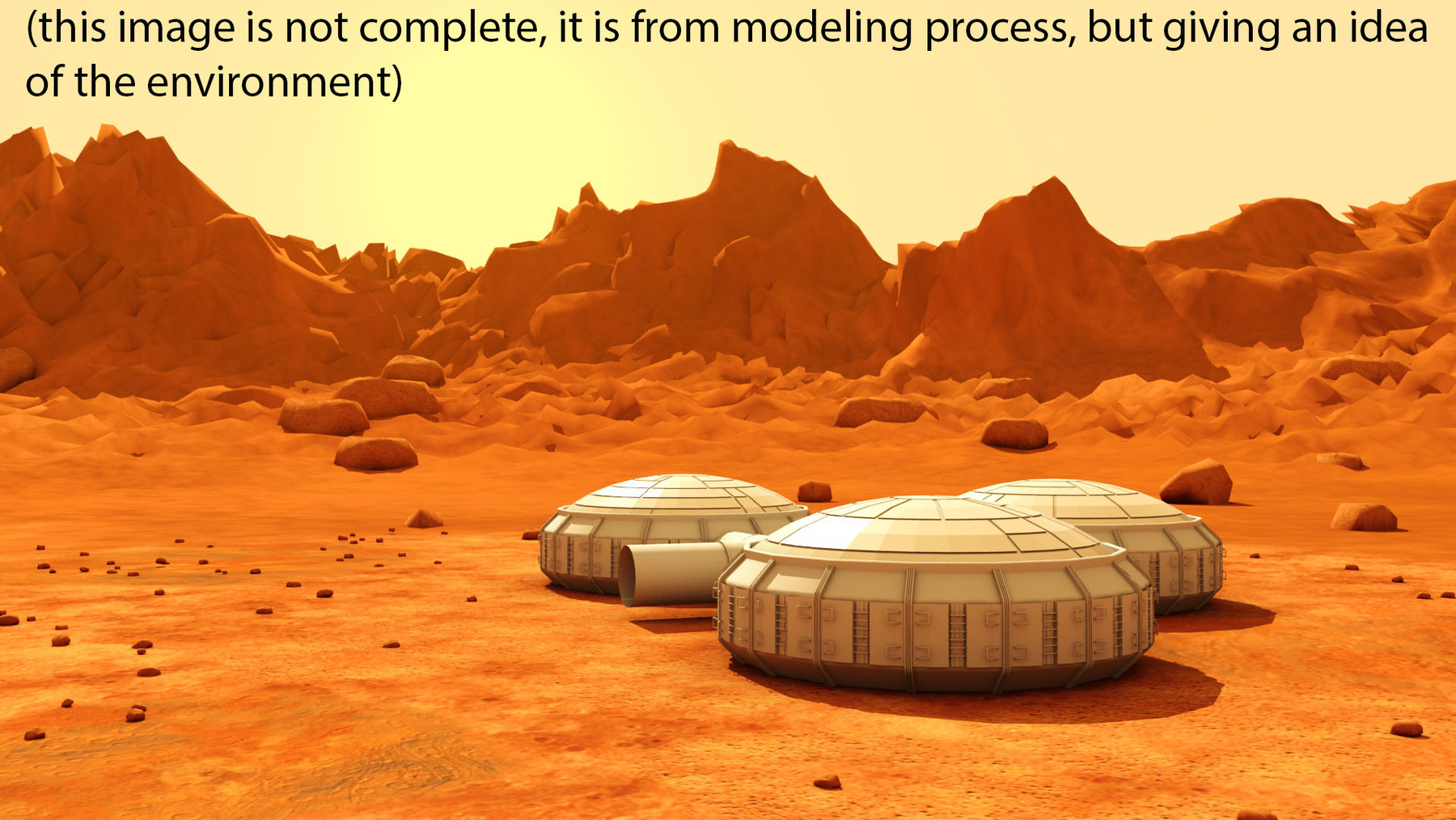 ArtStation - Mars Environment 3D model | Resources