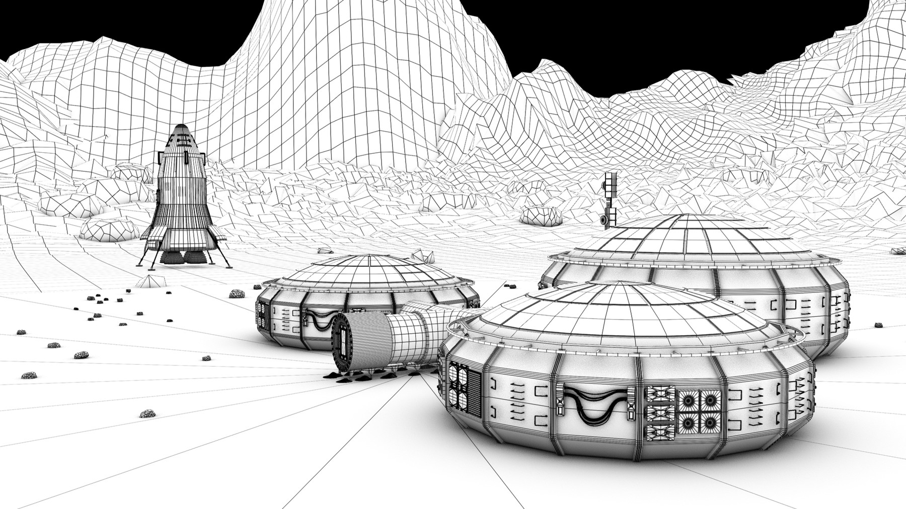 ArtStation - Mars Environment 3D model | Resources