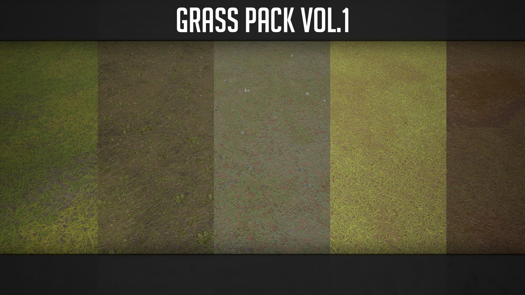 ArtStation - Grass Pack Vol.1 | Game Assets