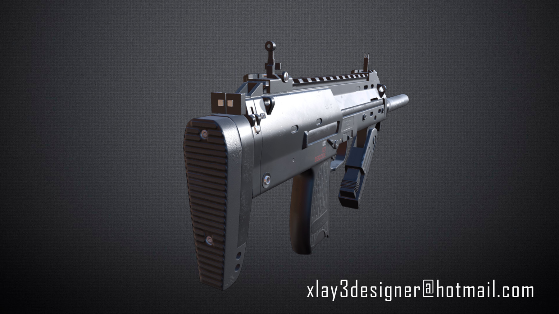 ArtStation - H&K MP7 Gun / Game ready | Game Assets