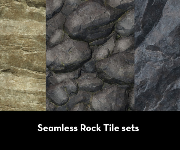 ArtStation - Seamless Rock Tile sets | Resources