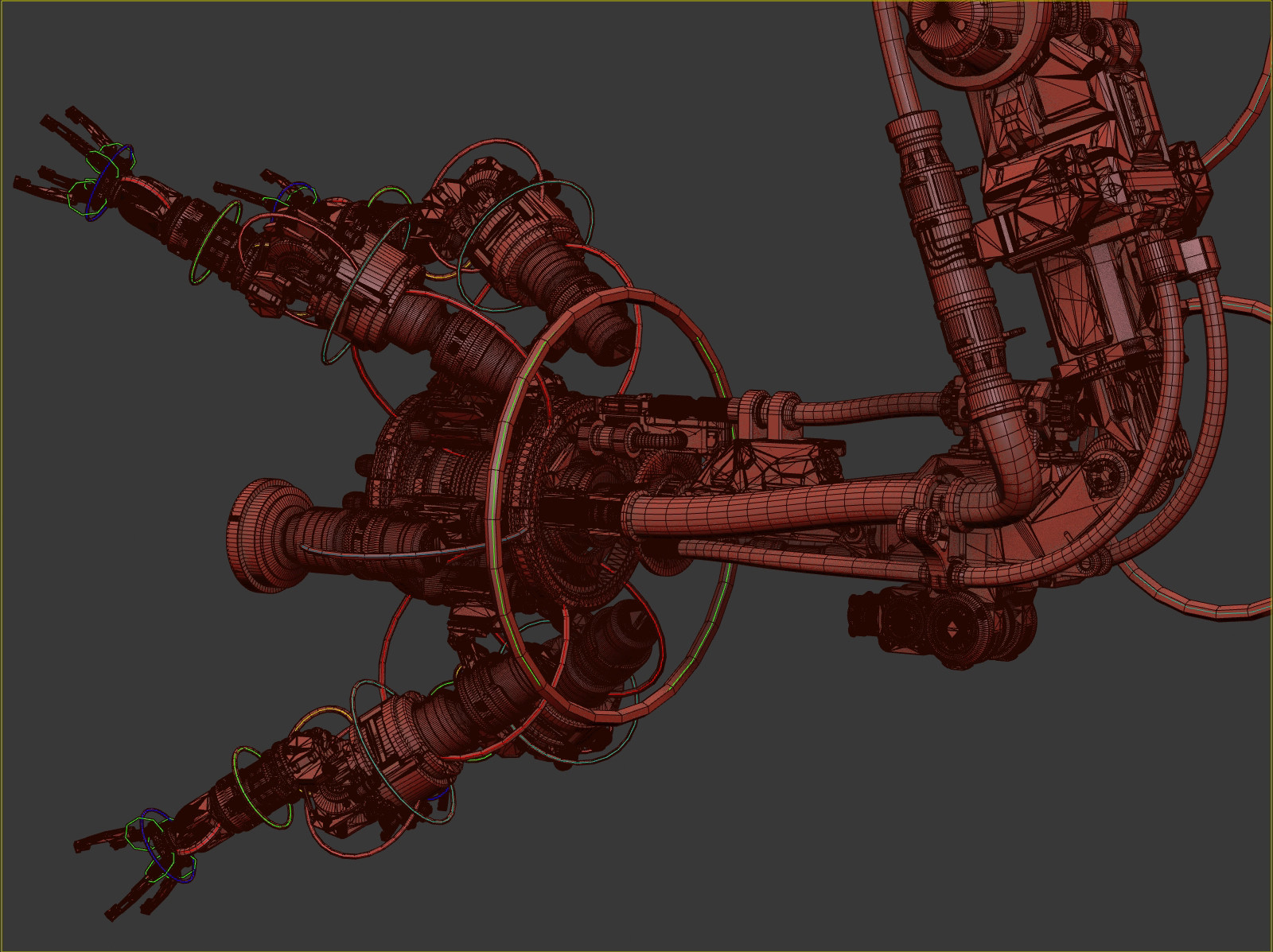 ArtStation - Assembly Robot Rigged 3D Model | Resources