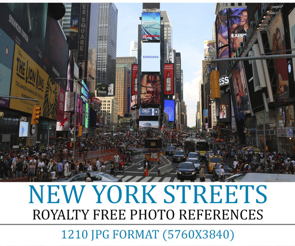 ArtStation - Reference Pack - New York Streets | Resources