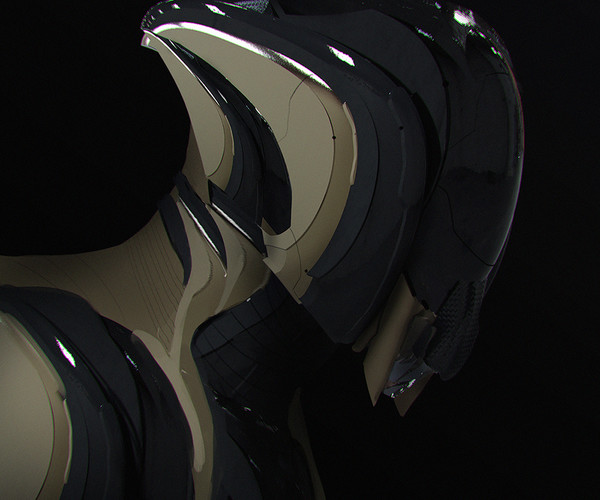 ArtStation - zBrush/Keyshot/Photoshop - Robot 01 | Tutorials