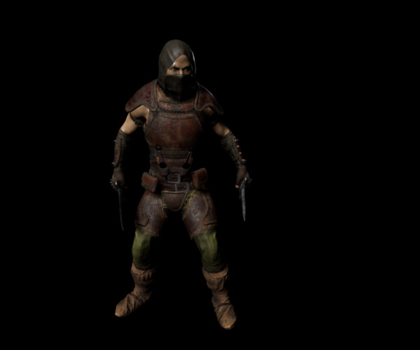 ArtStation - Character Rogue | Game Assets