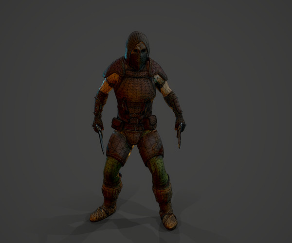 ArtStation - Character Rogue | Game Assets