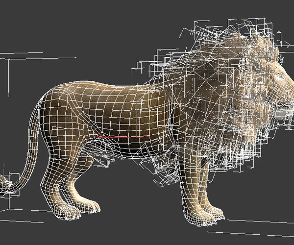 ArtStation - Male Lion - realtime | Resources