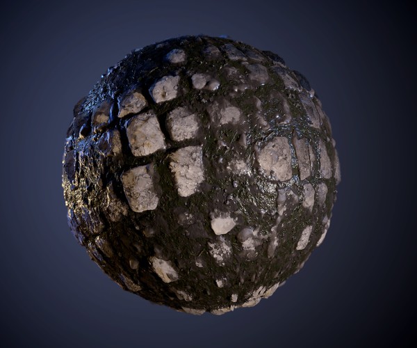ArtStation - Cobblestone Seamless PBR Texture Pack 01 | Game Assets