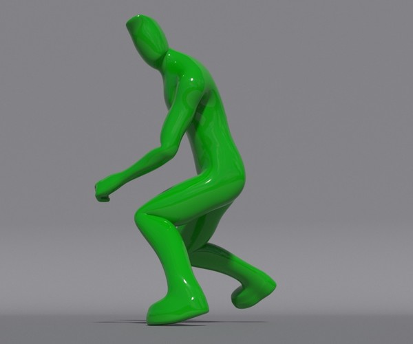 ArtStation - Green Dude - Maya rig | Resources