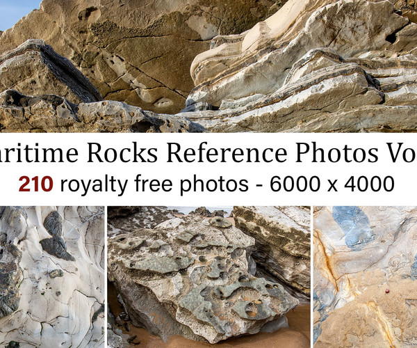 ArtStation - Maritime Rocks Photo Reference Vol. 2 | Resources