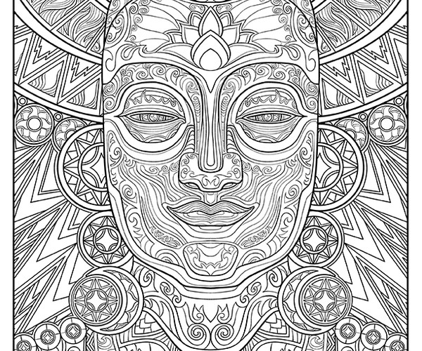 ArtStation - Intricate Faces - Highly detail illustration, mask designs ...