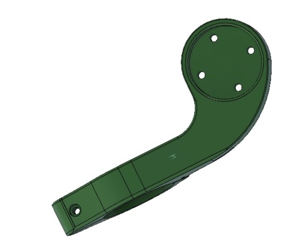 ArtStation - Bryton Handlebar Mount Front Rider 100 310 330 530 3D ...