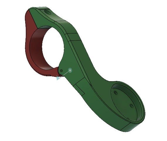 ArtStation - Bryton Handlebar Mount Front Rider 100 310 330 530 3D ...