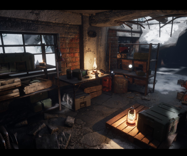 ArtStation - Post Apocalyptic Props Pack [Unreal Engine 4] | Game Assets