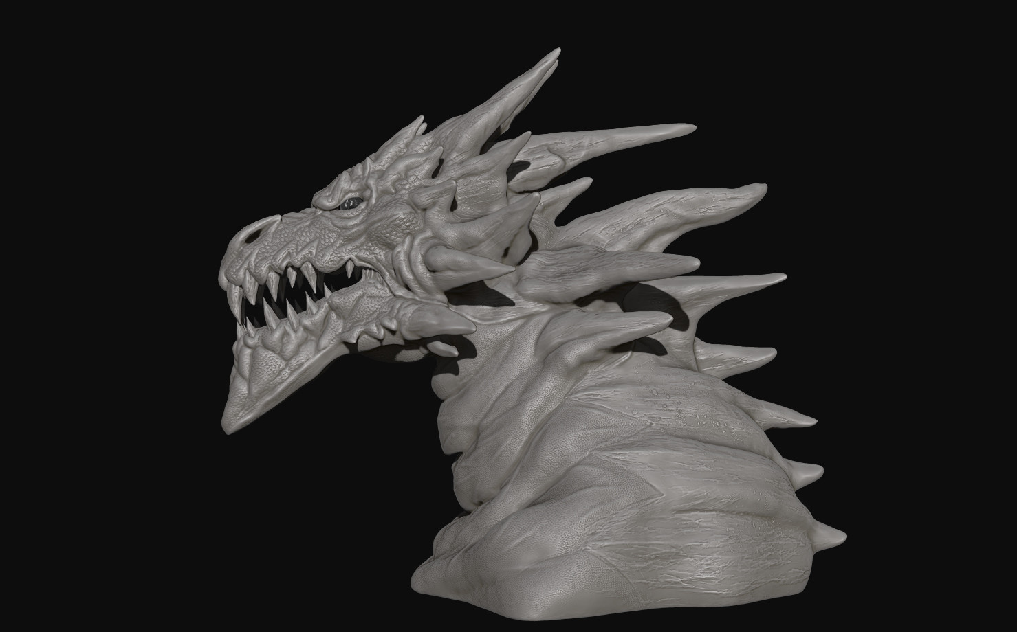 ArtStation - Dragon Bust | Resources