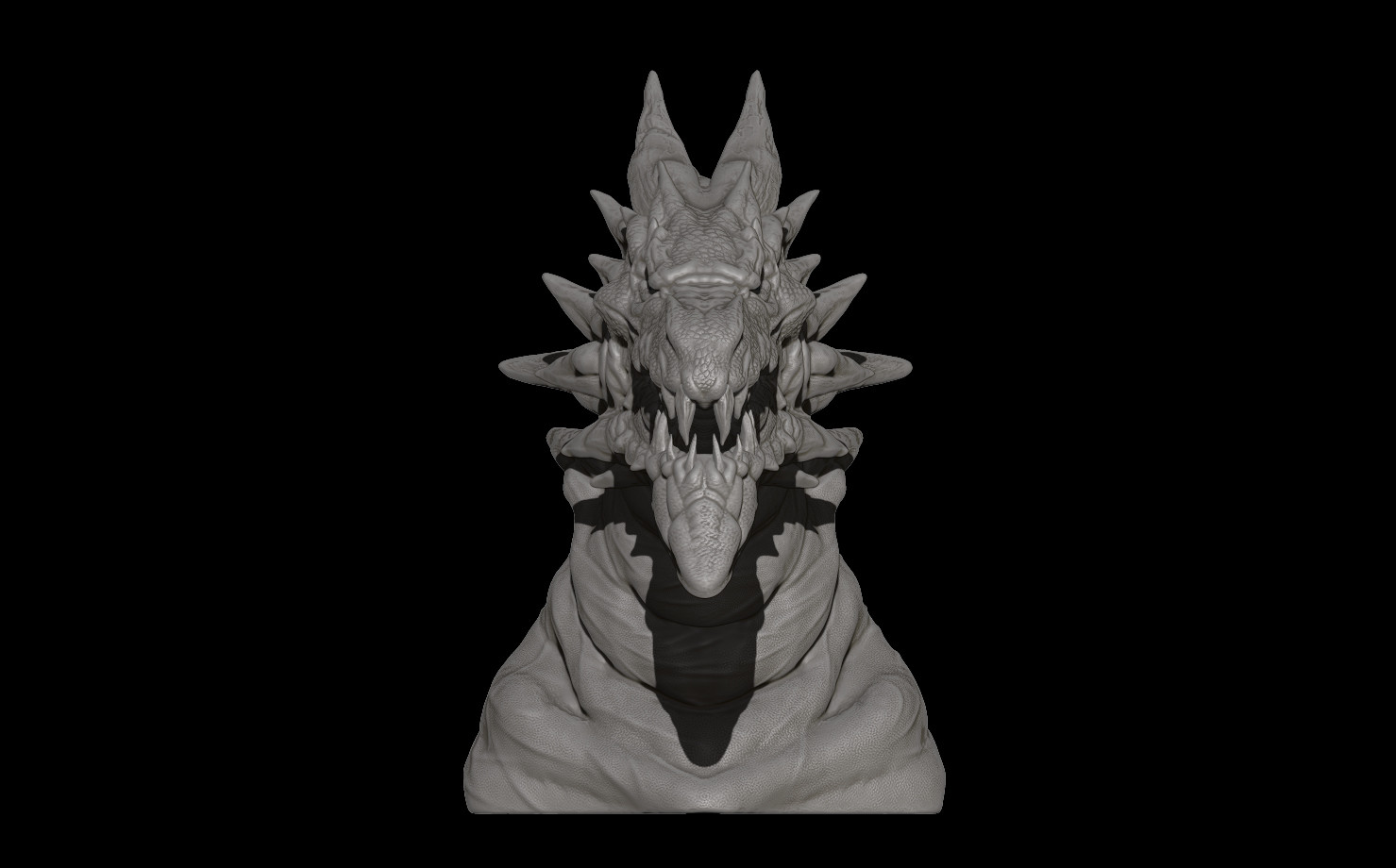 ArtStation - Dragon Bust | Resources
