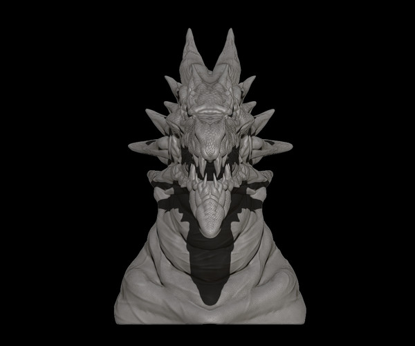 ArtStation - Dragon Bust | Resources