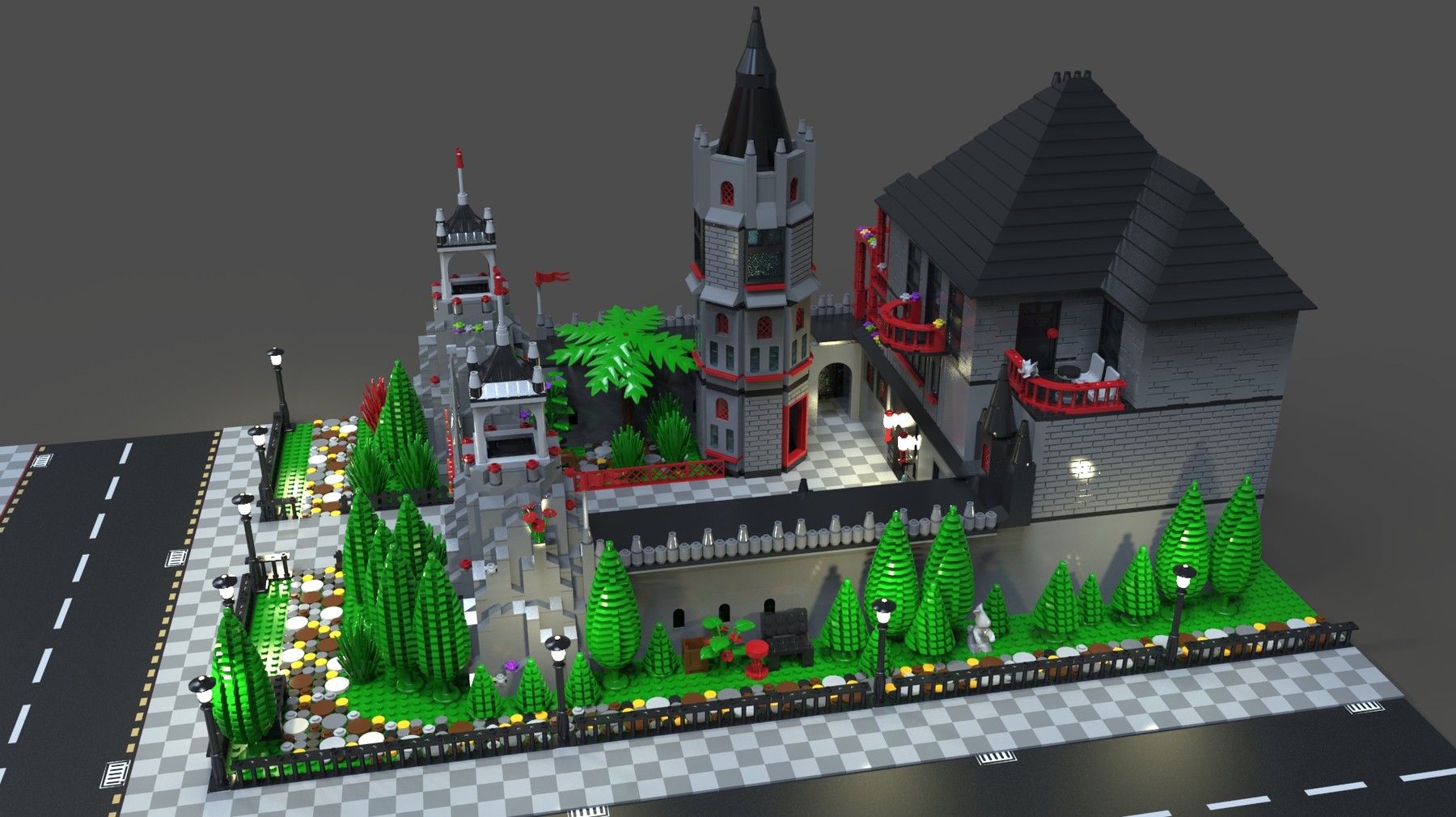 ArtStation - Lego mansion | Resources