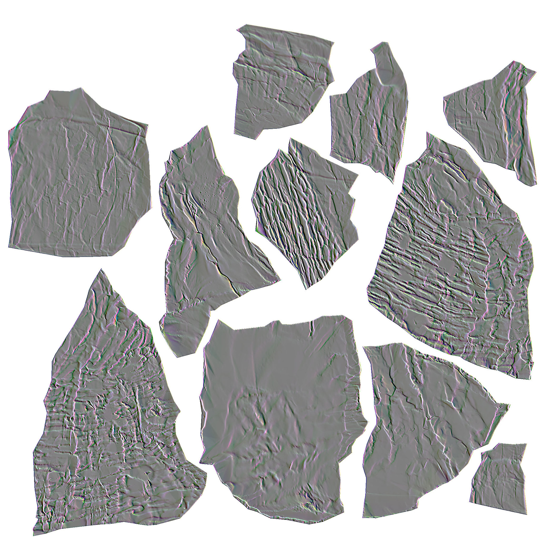 ArtStation - Photoshop Action: Curvature Map from Normals | Resources