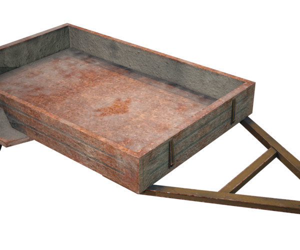 ArtStation - Game-Ready Utility Trailer 3D Model | Game Assets