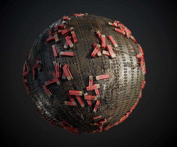 ArtStation - Metal Military Floor Shell Casings Seamless PBR Texture ...
