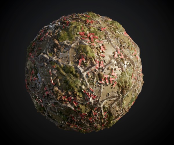 ArtStation - Swamp Shotgun Shells Seamless PBR Texture | Game Assets