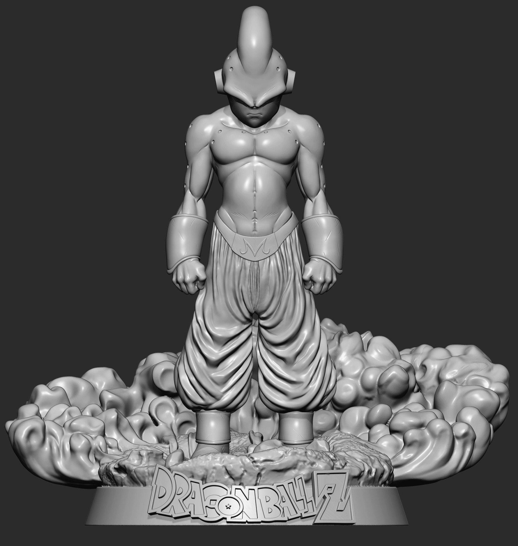 ArtStation - DBZ KID BUU 3d print ready model | Resources