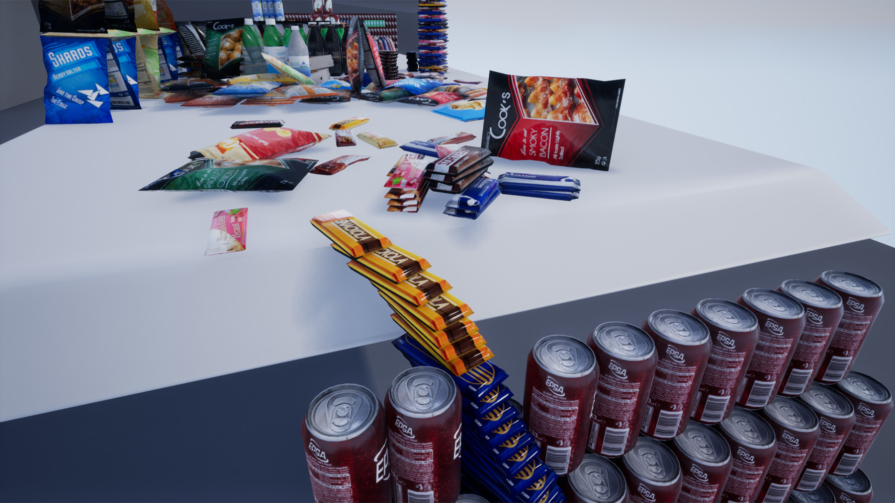 ArtStation - Snacks, Food, Softdrinks, Candy - Also for VR & Mobile ...