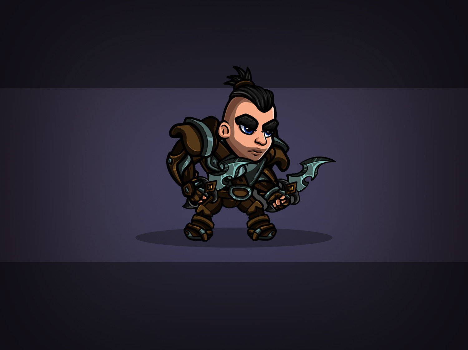 ArtStation - 2D Fantasy Human Rogue | Game Assets