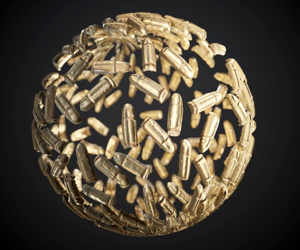 ArtStation - Bullets Seamless PBR Texture | Game Assets