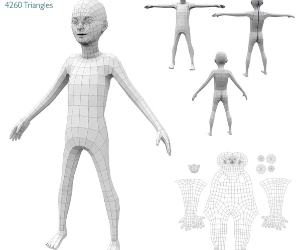 ArtStation - Library of 60 Base Meshes | Resources