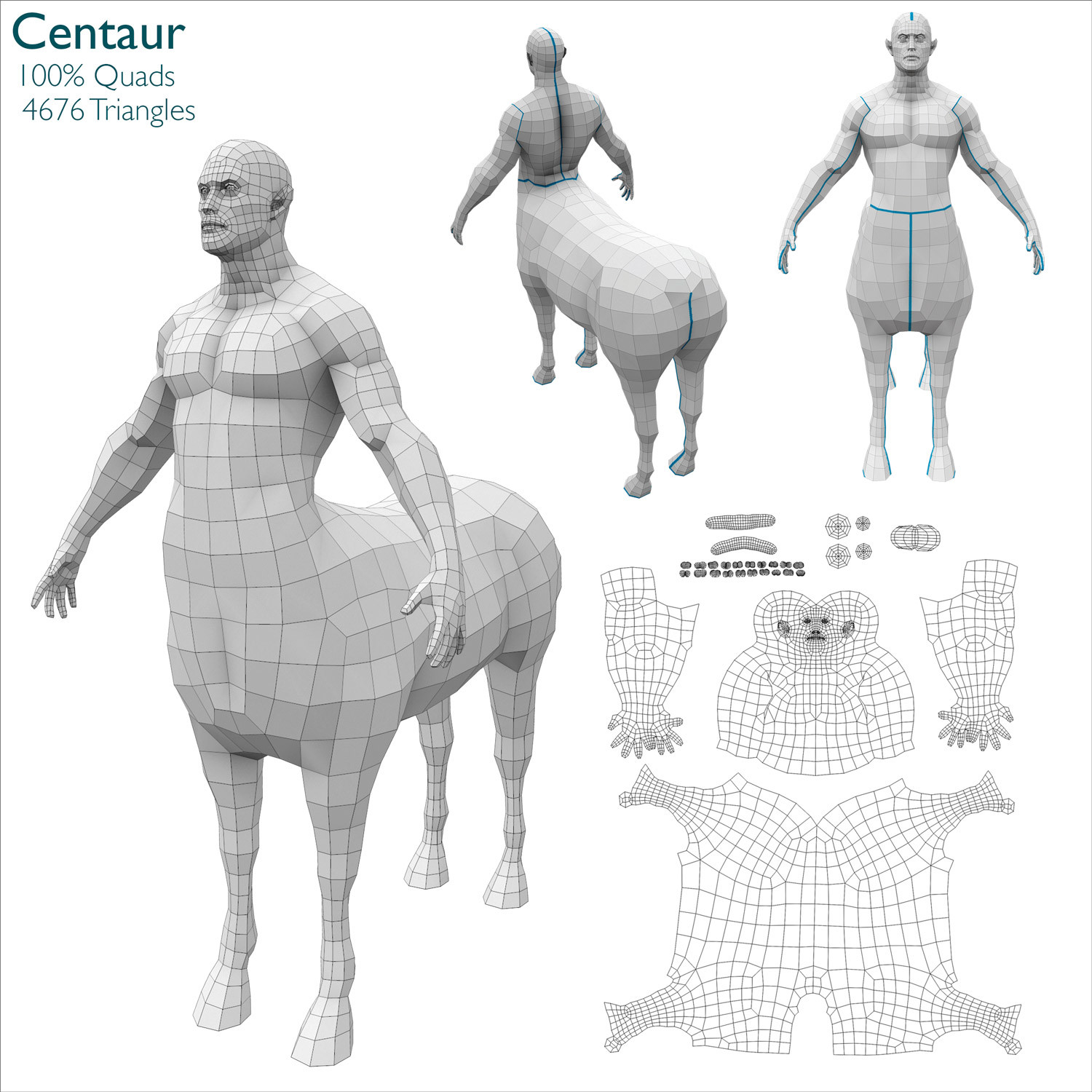 ArtStation - Library of 60 Base Meshes | Resources