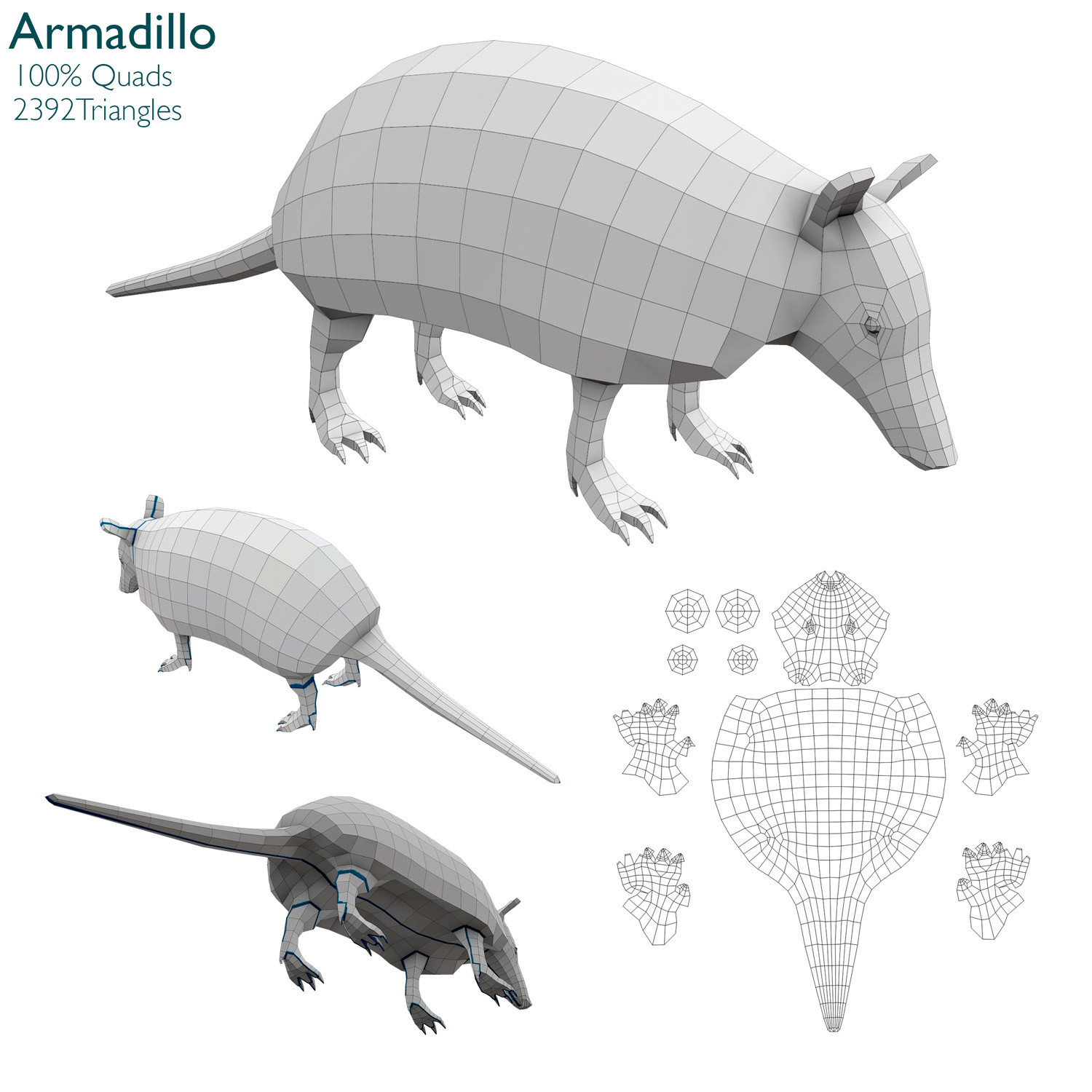 ArtStation - Library of 60 Base Meshes | Resources