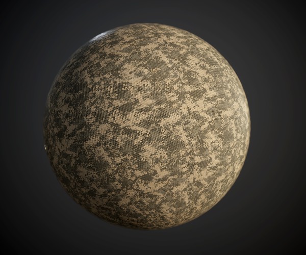 ArtStation - Fabric Military Camo Seamless PBR Texture 01 | Game Assets